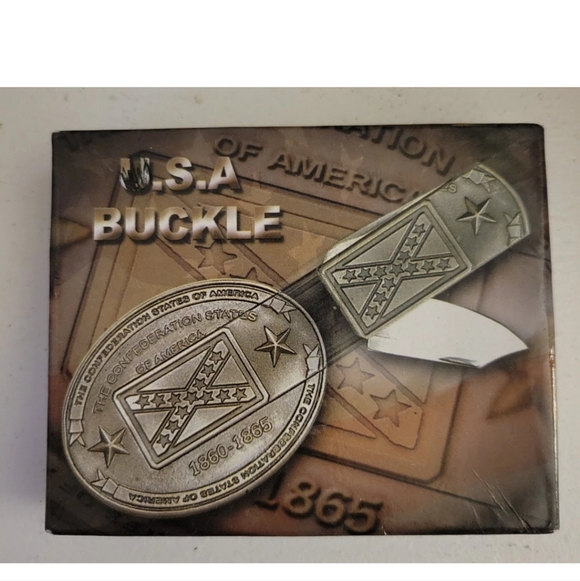 unbranded | Accessories | New Csa Belt Buckle Hidden Folding Knife ...